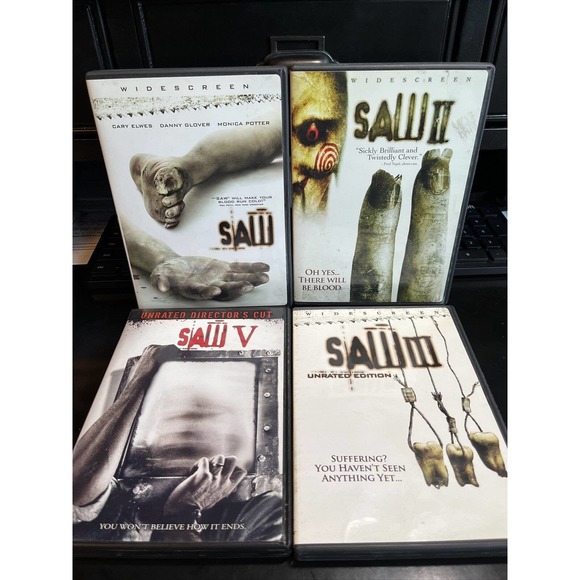 Saw DVD's | Media | Saw 2 3 5 Dvd Movie Collection Widescreen Version ...
